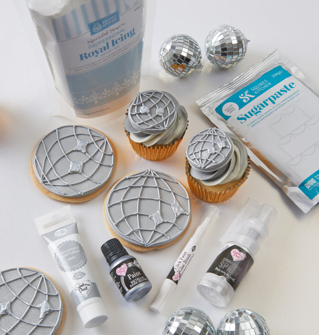 Sparkle Disco Ball Cookies – - Rainbow Dust