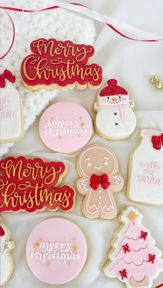 Lynda's Christmas Fondant Cookies – - Rainbow Dust